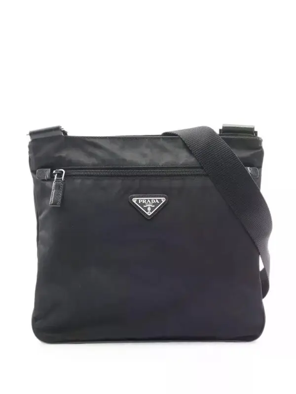 Prada 2000s Saffiano-leather Shoulder Bag