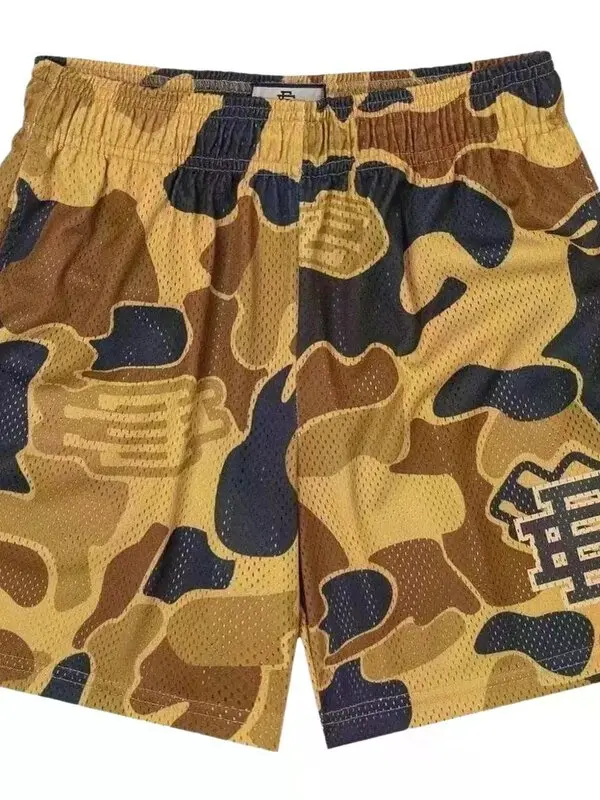 ERIC EMANUEL Camouflage-print Track Shorts