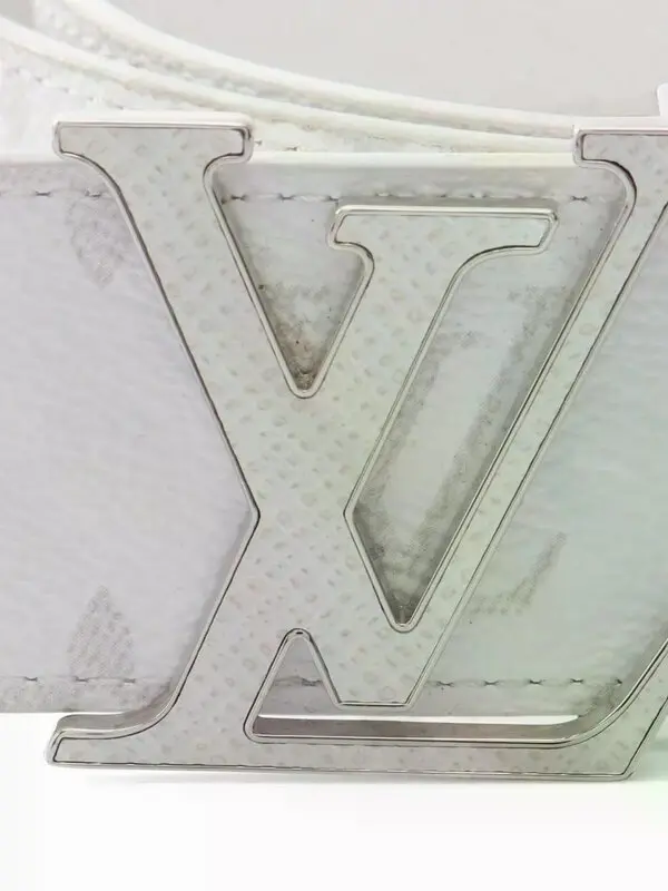 LOUIS VUITTON Initials Reversible Leather Belt