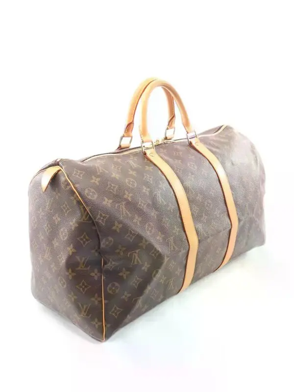 LOUIS VUITTON 2001 50 Keepall Monogram Boston Bag