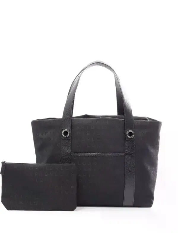 BVLGARI 2010s Logomania Tote Bag