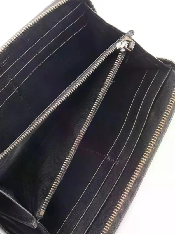 Bottega Veneta 2010s Intrecciato Karung Wallet