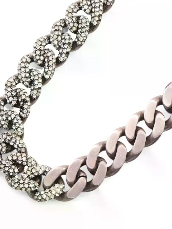 Saint Laurent 2000s Chain Necklace - Silver