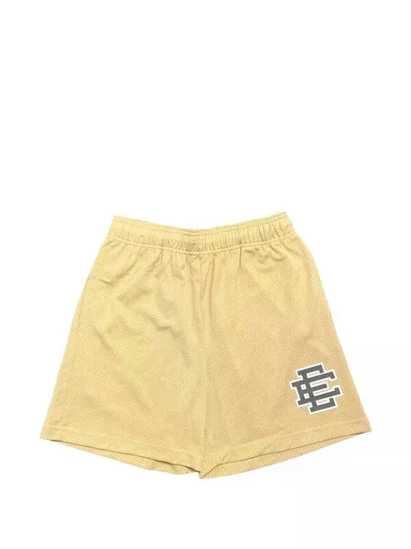 ERIC EMANUEL Logo-print Shorts - Yellow