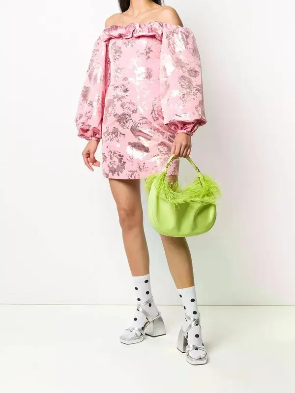 Stine Goya Off The Shoulder Mini Dress