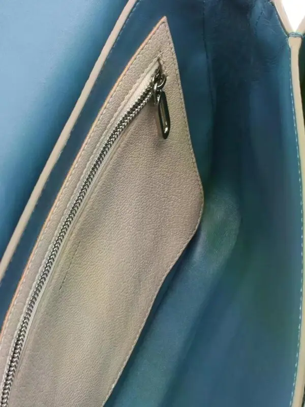 Burberry 2000s D-ring Leather Shoulder Bag - Neutrals