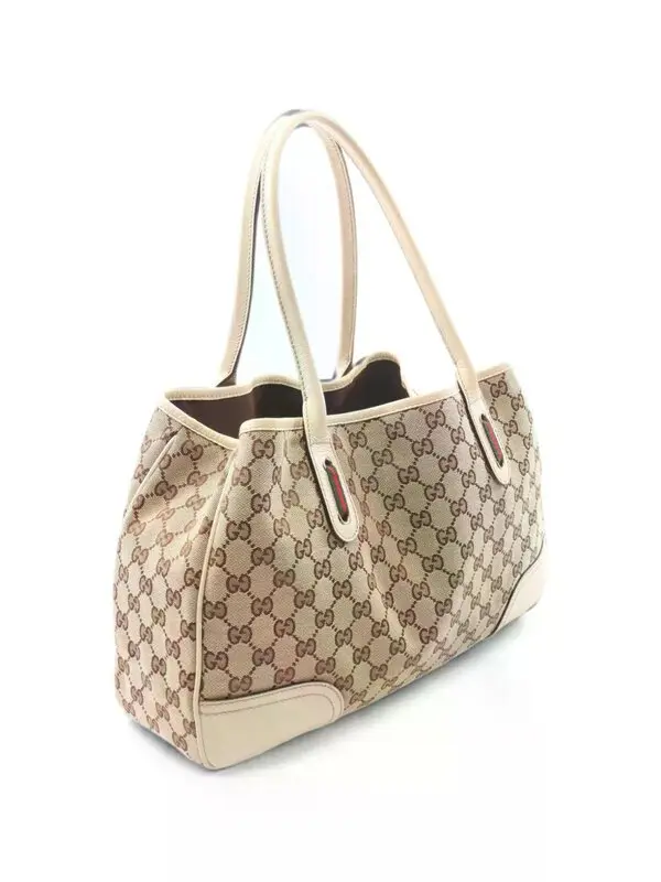 Gucci 2000s Gg Canvas Princy Tote Bag