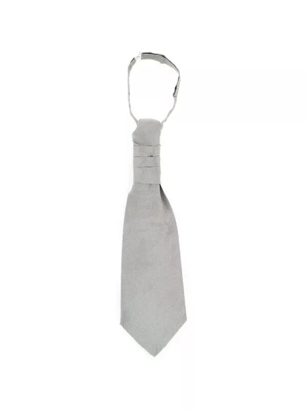 Corneliani Textured Silk Pointed-tip Tie