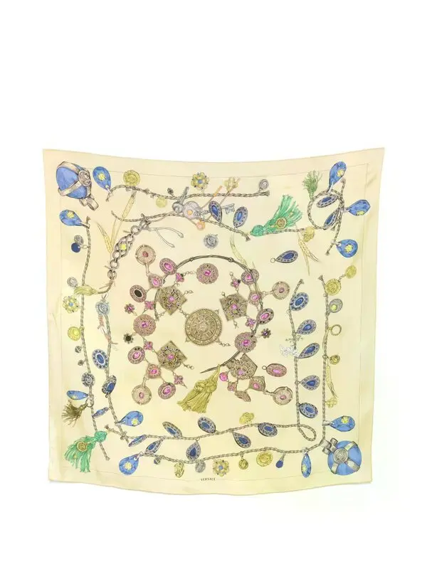 Versace Jewellery-print Scarf