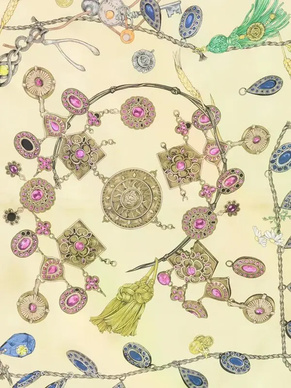 Versace Jewellery-print Scarf