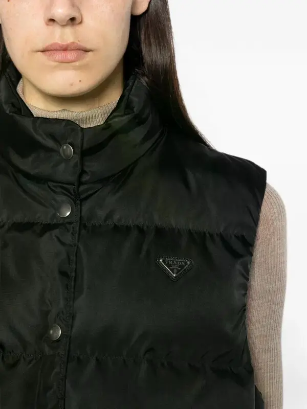 Prada Re-nylon Padded Gilet