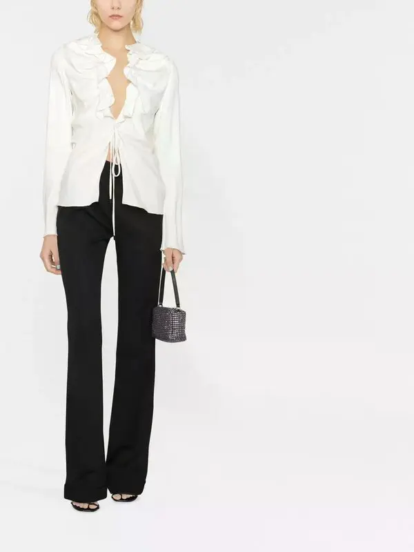 TOM FORD Tie-fastening Long-sleeve Top