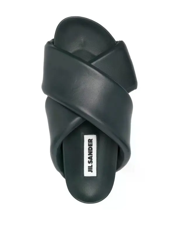 JIL SANDER Crossover Toe-strap Sandals