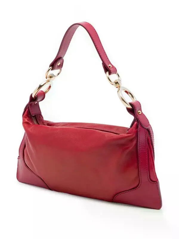 Fendi 2000-2010 Leather Chef Pocket Shoulder Bag
