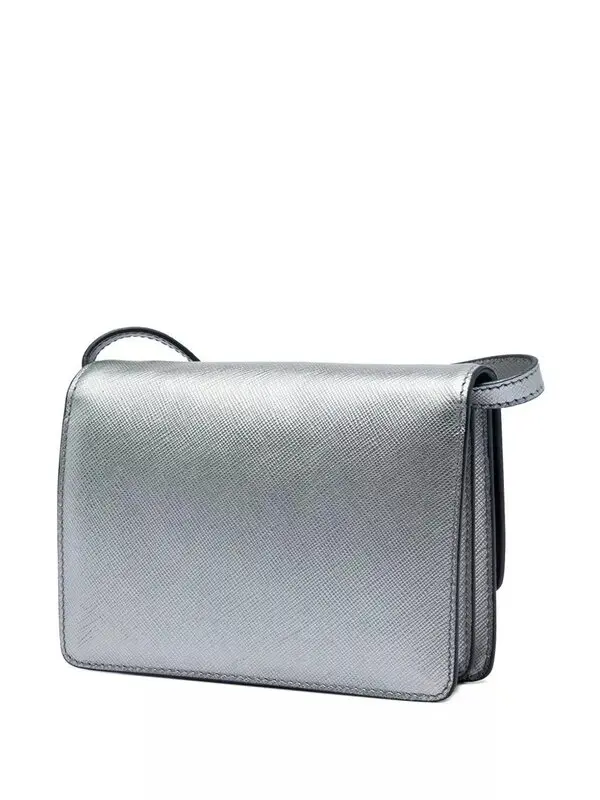 Prada 2010-2015 Saffiano Wallet On Strap Crossbody Bag