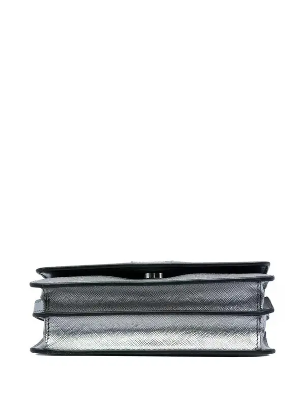 Prada 2010-2015 Saffiano Wallet On Strap Crossbody Bag