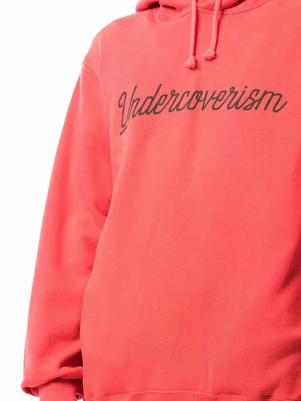 UNDERCOVERISM Cursive Logo Hoodie
