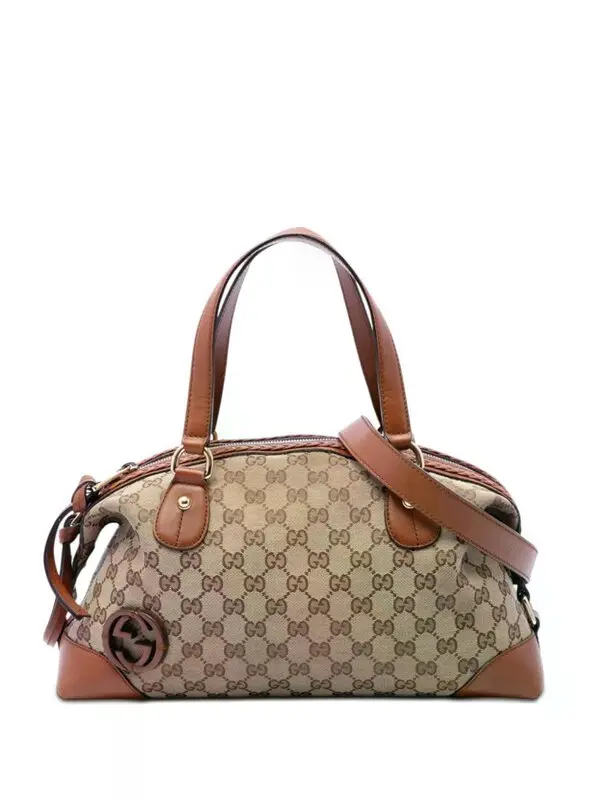 Gucci Gg Canvas Brick Lane Satchel