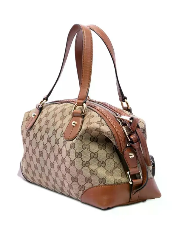 Gucci Gg Canvas Brick Lane Satchel