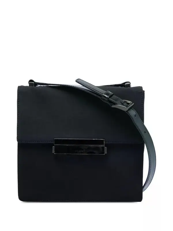 Prada 2010-2026 Tessuto Flap Crossbody Bag