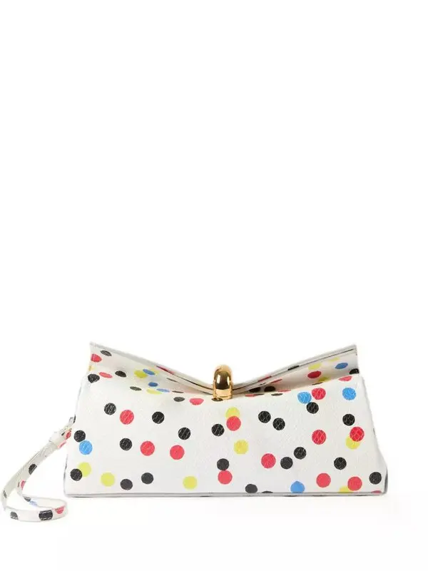 Jacquemus The Valérie Folded Clutch - White