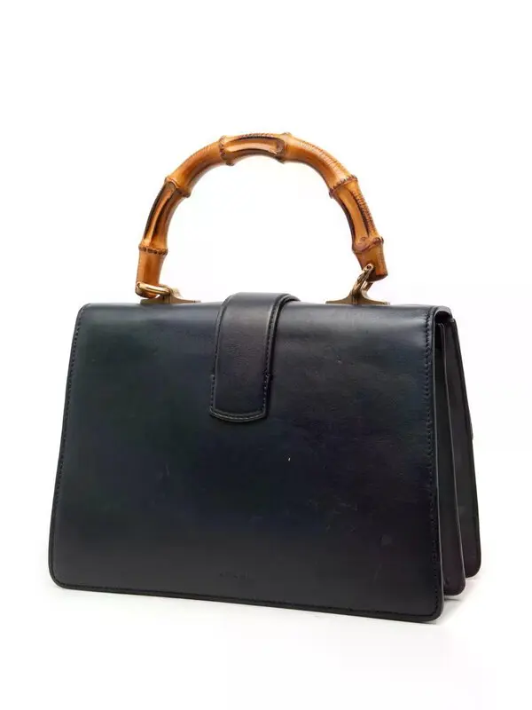 Gucci 2016-2026 Medium Leather Bamboo Dionysus Web Satchel