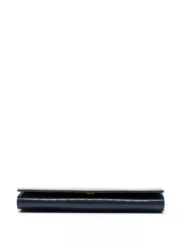 Gucci Patent Leather Clutch Bag - Blue