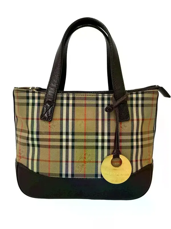 Burberry 2000-2017 Haymarket Check Canvas Handbag