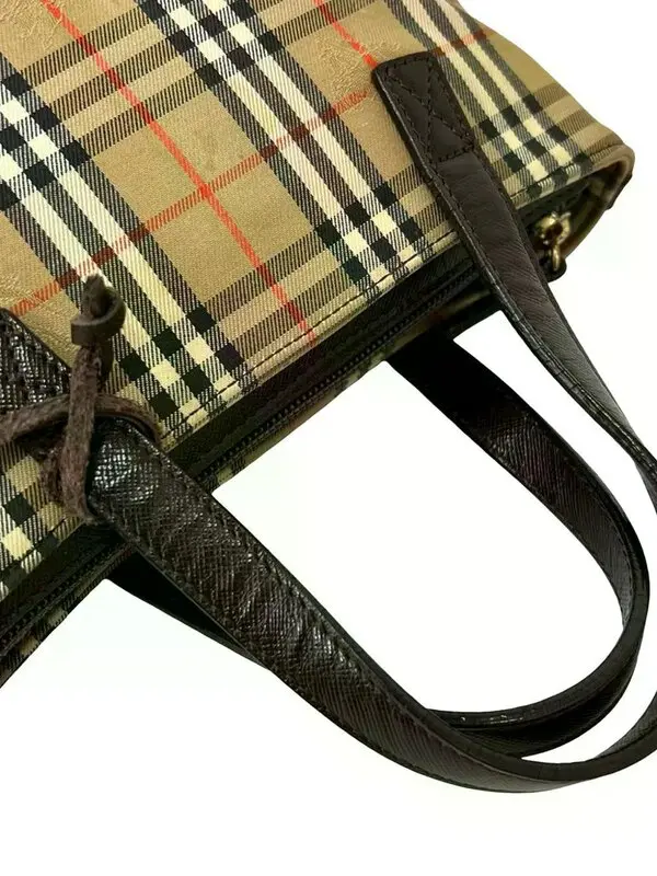 Burberry 2000-2017 Haymarket Check Canvas Handbag