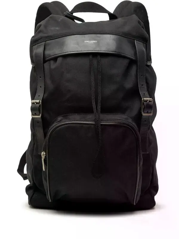 Saint Laurent 2017 Canvas Utilitarian Hunting Backpack