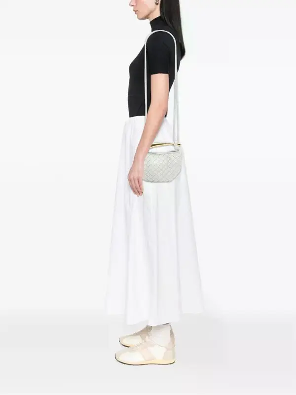Bottega Veneta Mini Sardine Satchel In Woven Nappa Leather