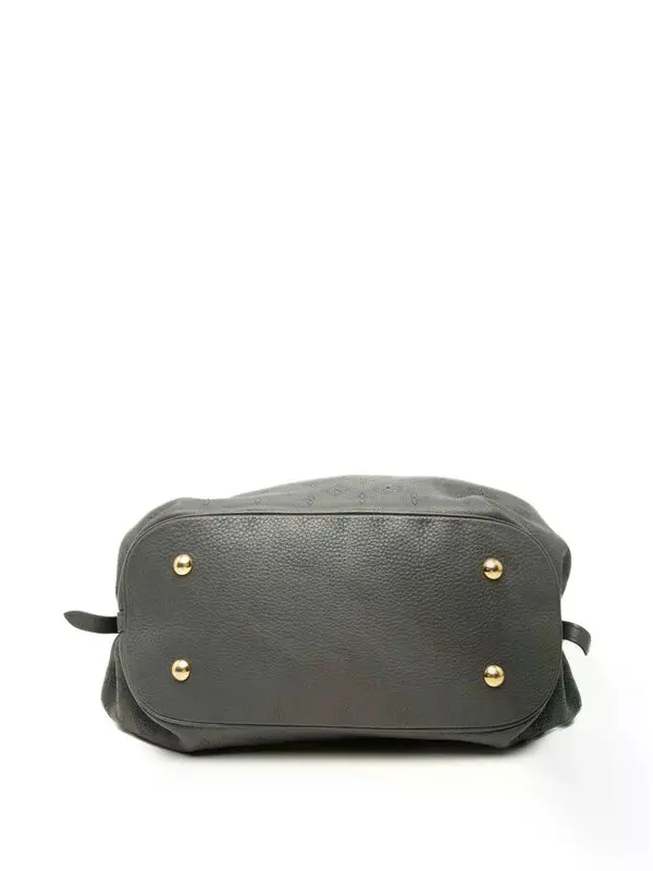 LOUIS VUITTON 2010 Monogram Mahina L Hobo Bag