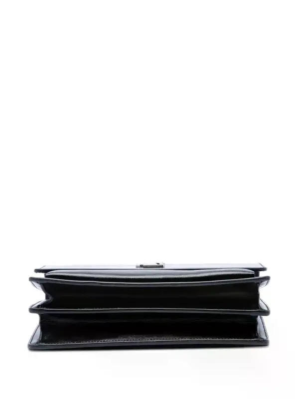 Saint Laurent Medium Calfskin Monogram Sunset Crossbody Bag