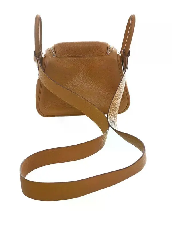 Hermès 2020 Mini Clemence Lindy 20 Satchel - Brown