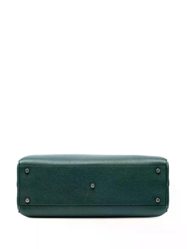 Gucci Zumi Top Handle Bag Satchel - Green