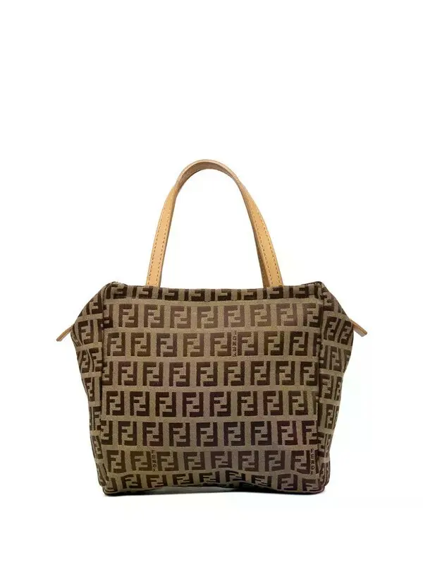 Fendi 2000-2010 Mini Zucchino Canvas Handbag