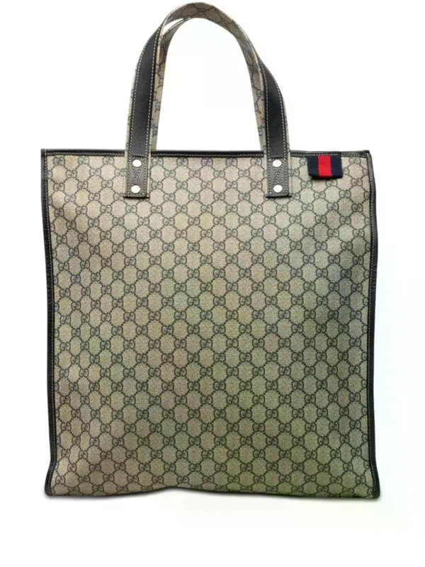 Gucci 2000-2015 Gg Supreme Web Tote Bag