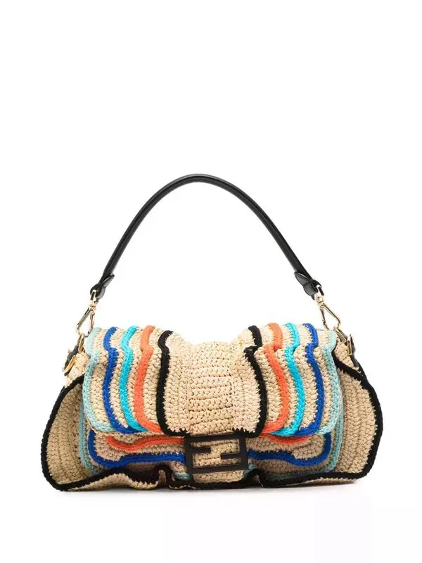 Fendi Baguette Logo-detail Shoulder Bag