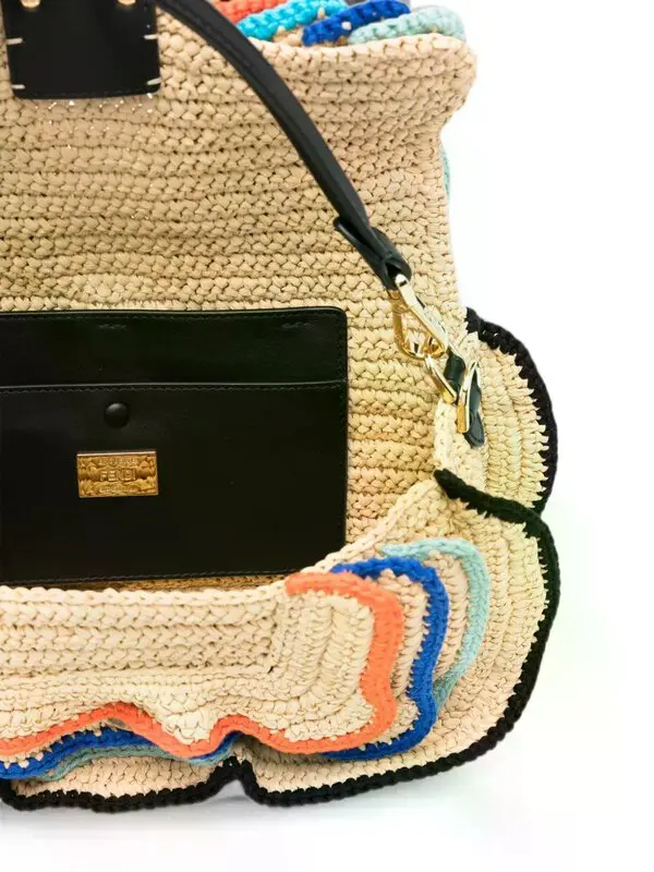 Fendi Baguette Logo-detail Shoulder Bag