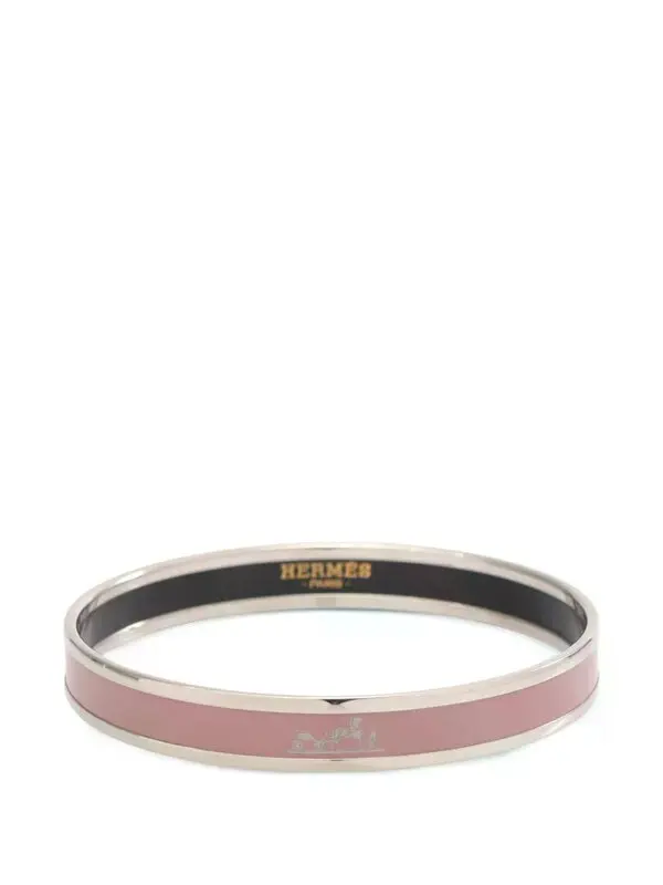 Hermès Tone Slip-on Bangle - Silver