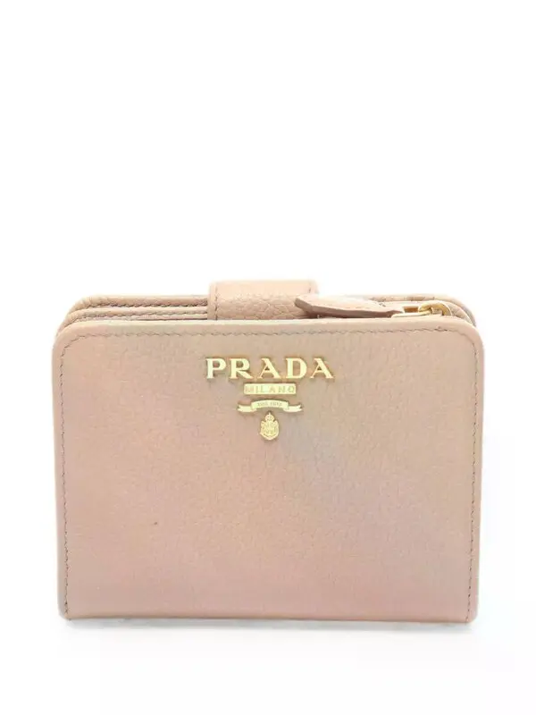 Prada 2000s Bi-fold Leather Wallet