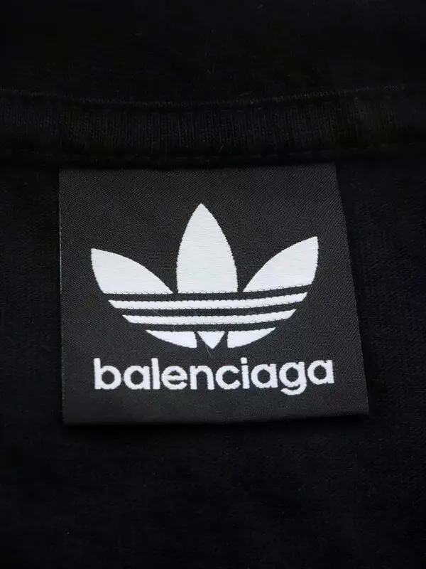 Balenciaga 2010s Trefoil-print Oversized T-shirt