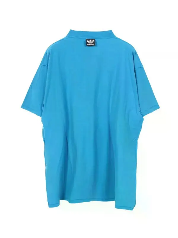 Balenciaga 2010s Logo-embroidered T-shirt