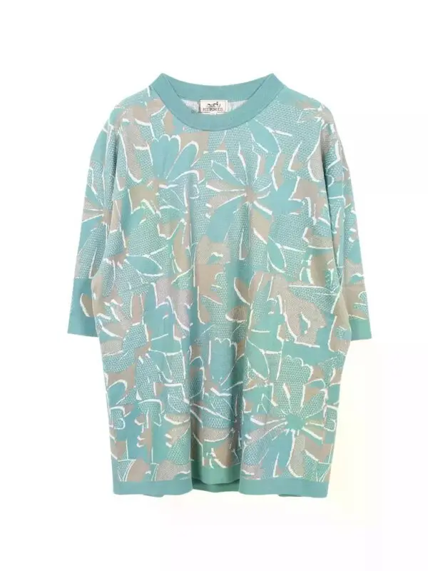 Hermès 2010s All-over Pattern Sweater