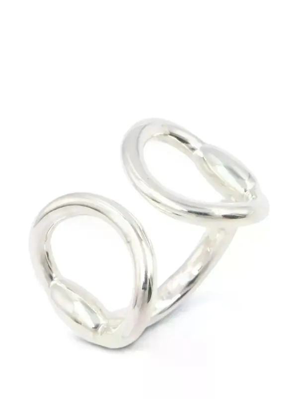 Hermès Sterling Nojika Ring - Silver