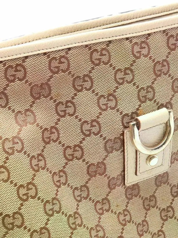 Gucci 2000s Abby Gg Canvas Shoulder Bag