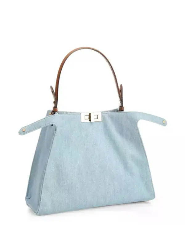 Fendi Medium Way Light Denim Bag