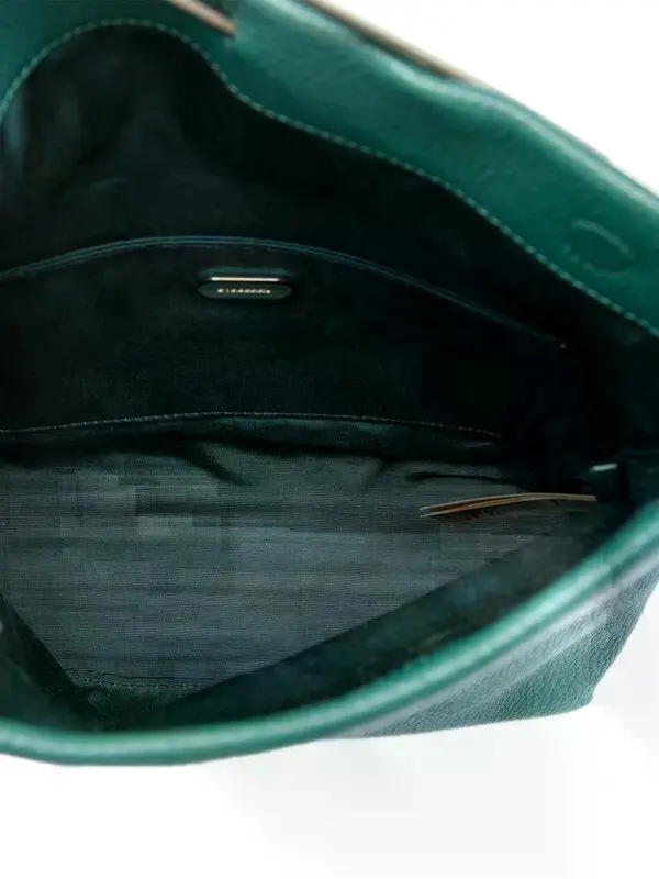 Burberry 2000-2017 Medium Leather Safety Pin Clutch Bag