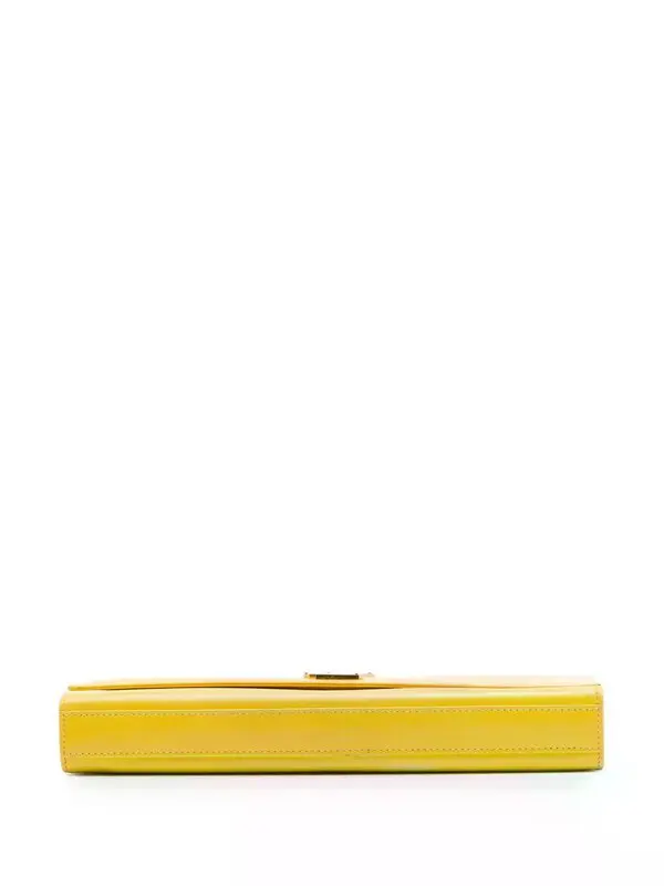 Saint Laurent 2013 Smooth Leather Cassandre Clutch Bag