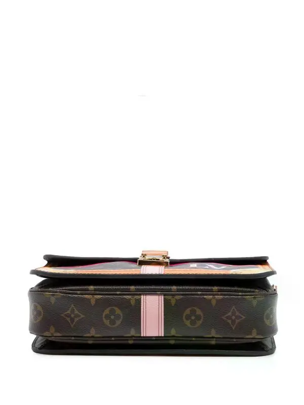 LOUIS VUITTON 2018 Monogram Summer Trunks Pochette Metis Satchel